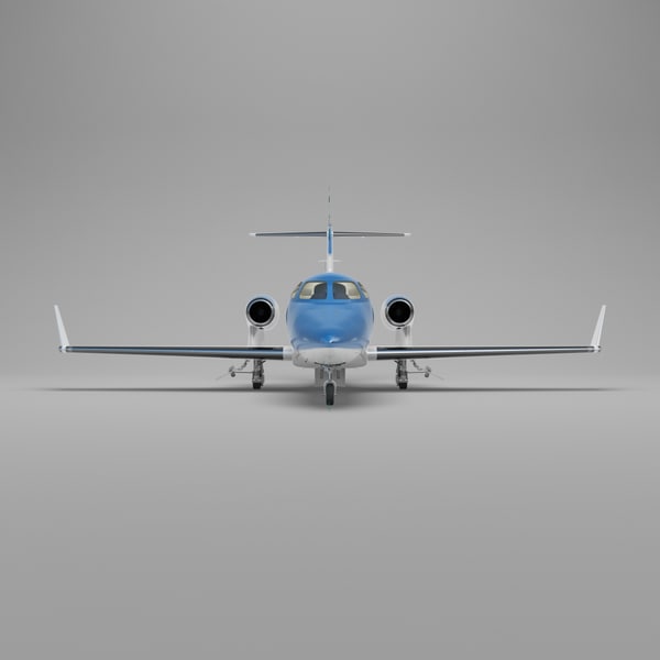 3d model business jet honda ha-420