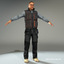 3d male workman man