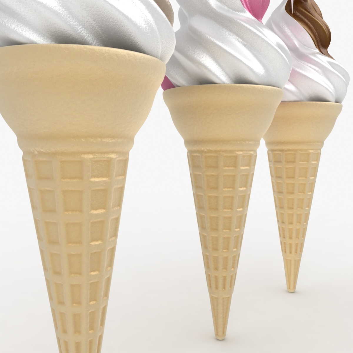 3ds max ice cream cone