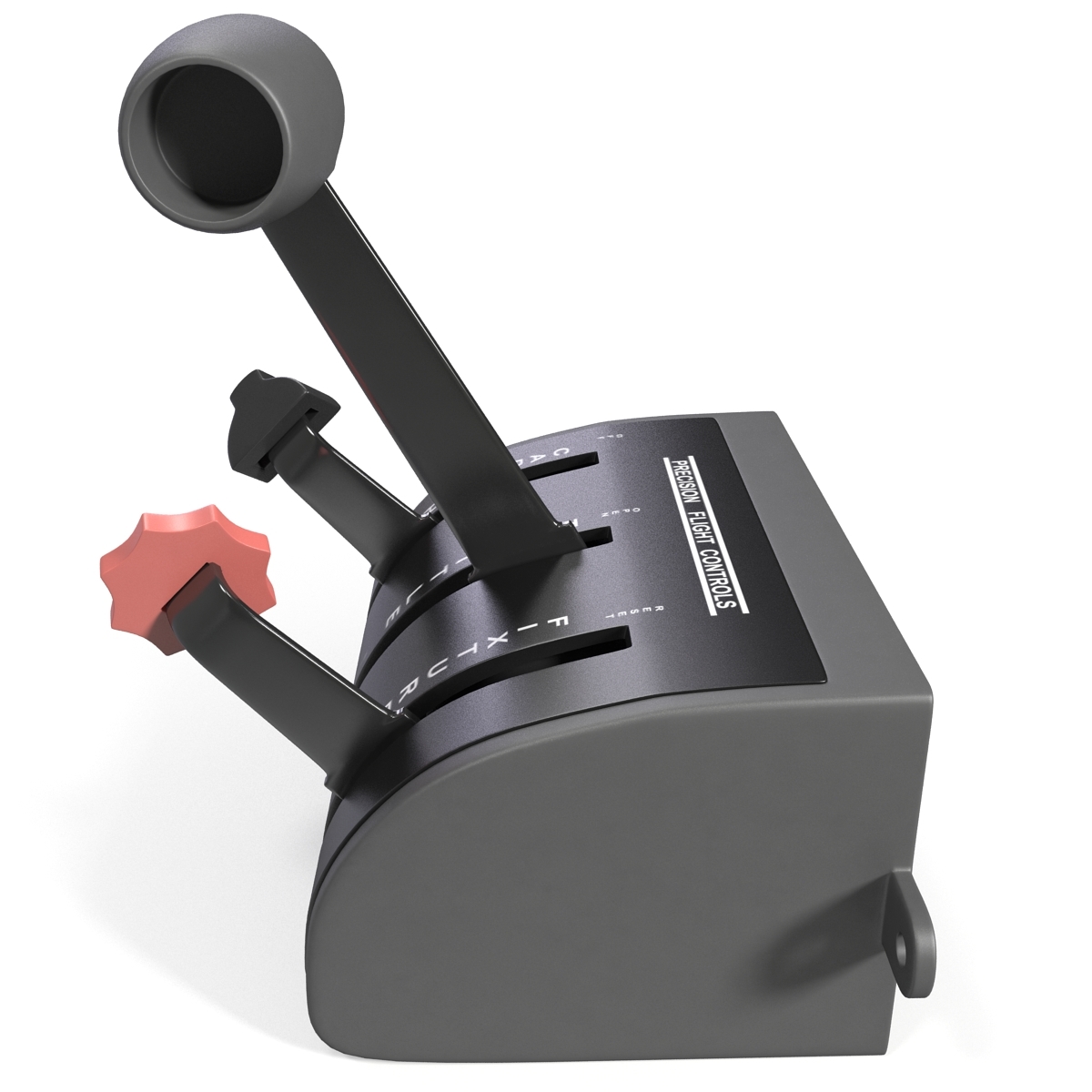 single engine throttle 3d model