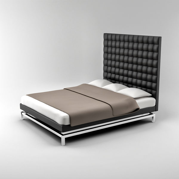 boss bed 3d model