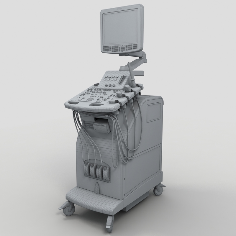 3d ultrasound machine model