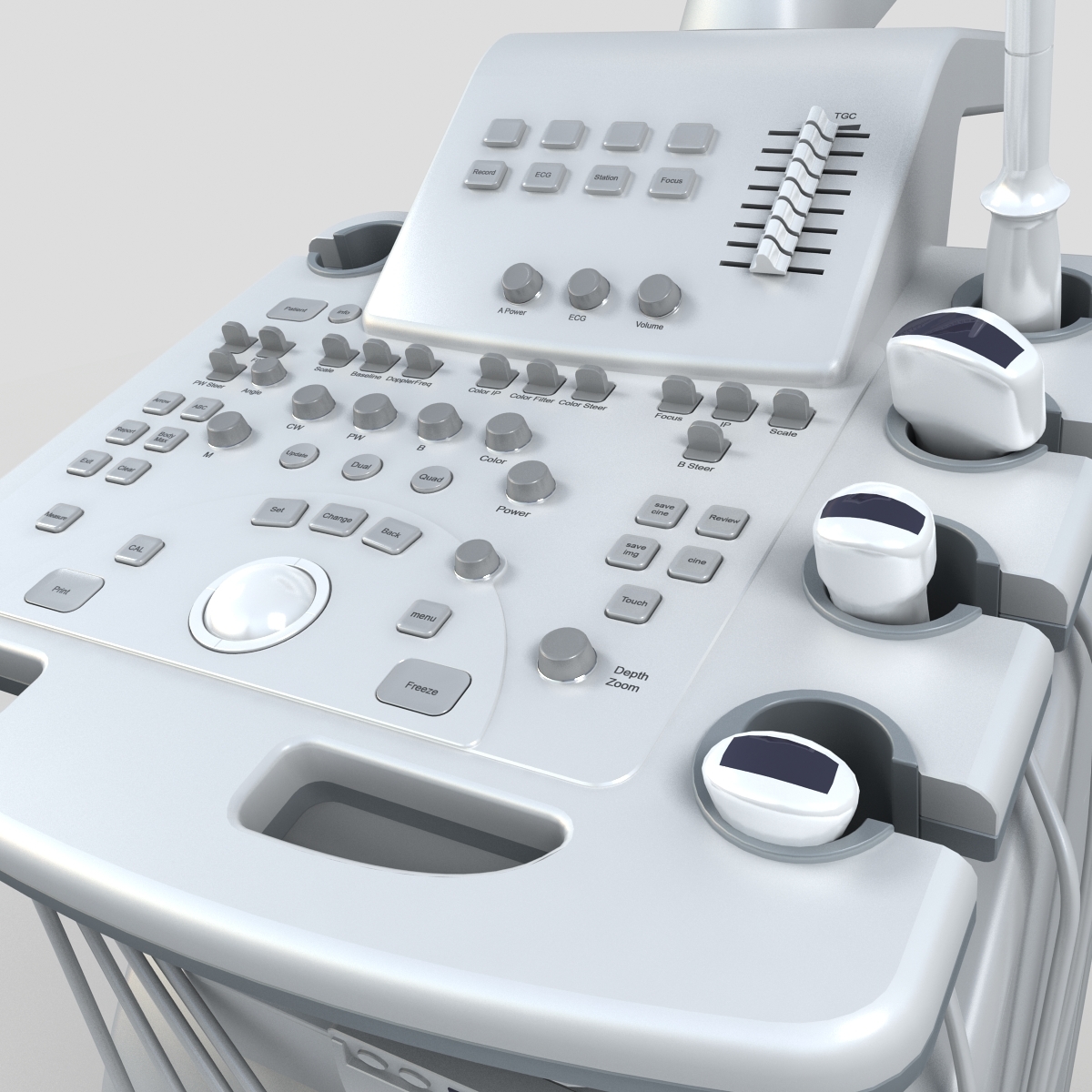 3d ultrasound machine model