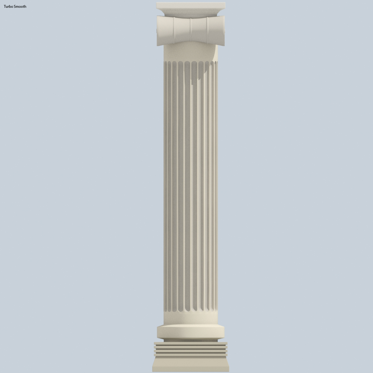 antiquity pillar 3d model