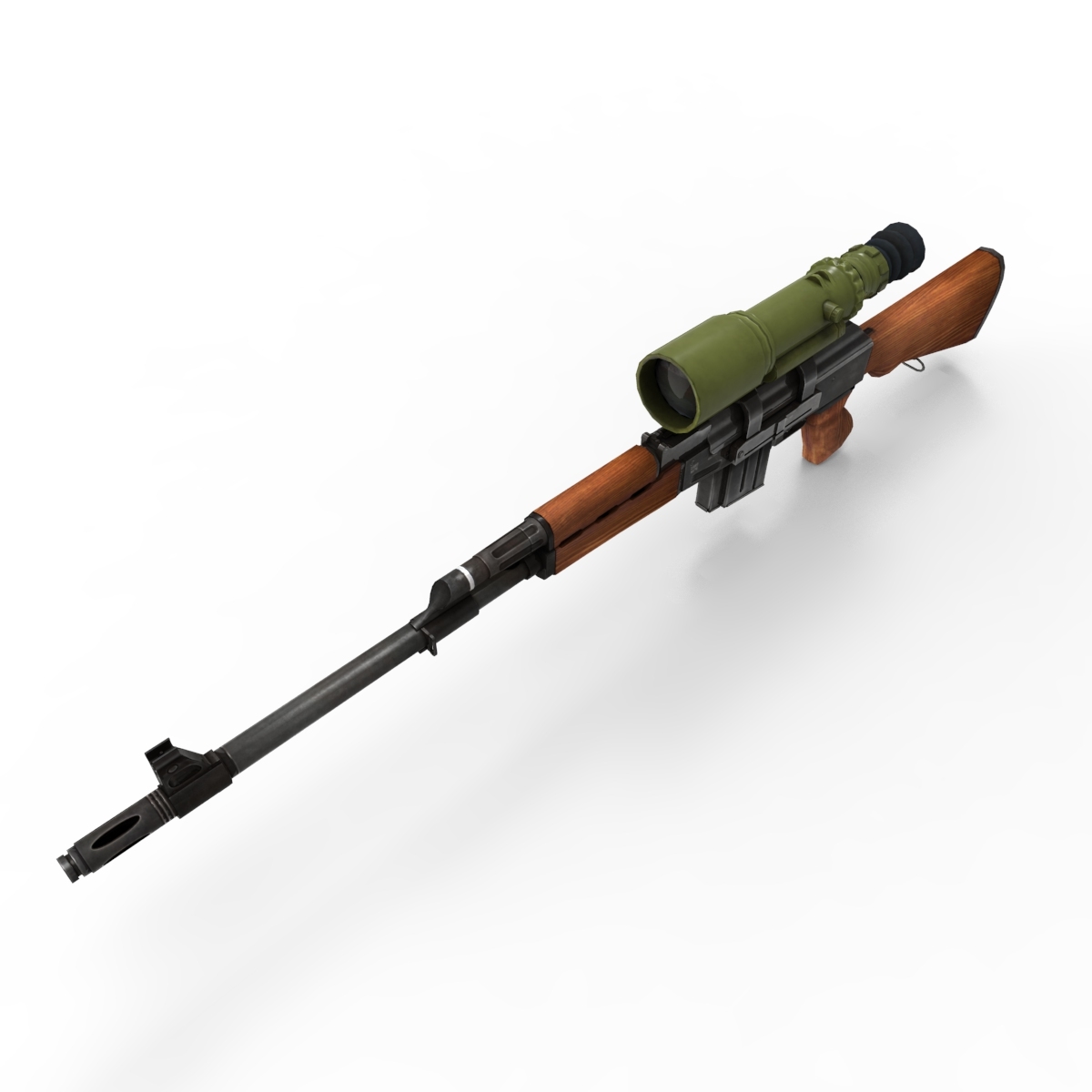 zastava m76 3d model