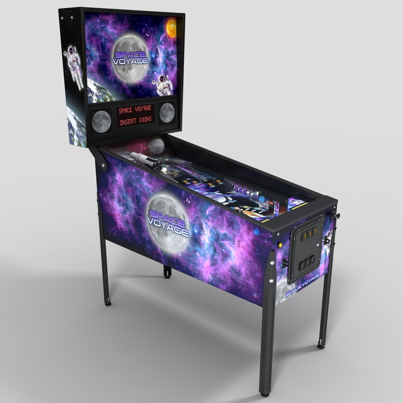 pinball machine 3d max