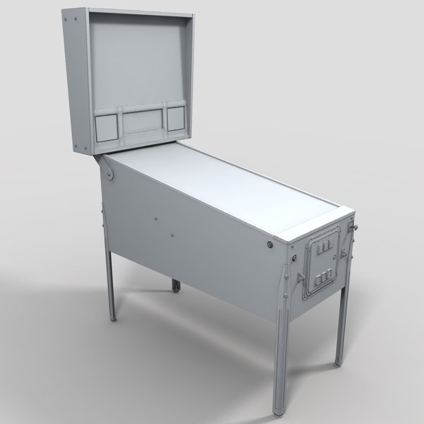 pinball machine 3d max