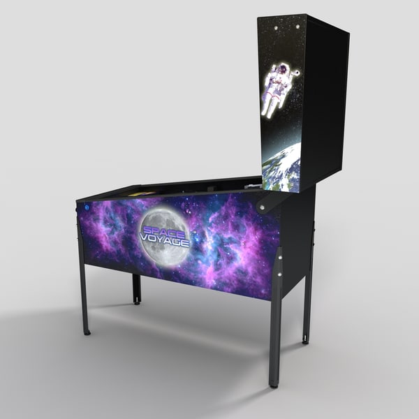 pinball machine 3d max