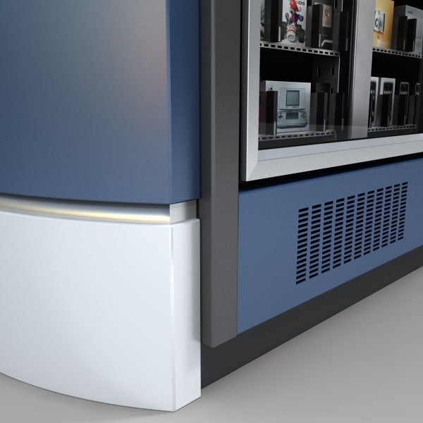 3dsmax electronics vending machine