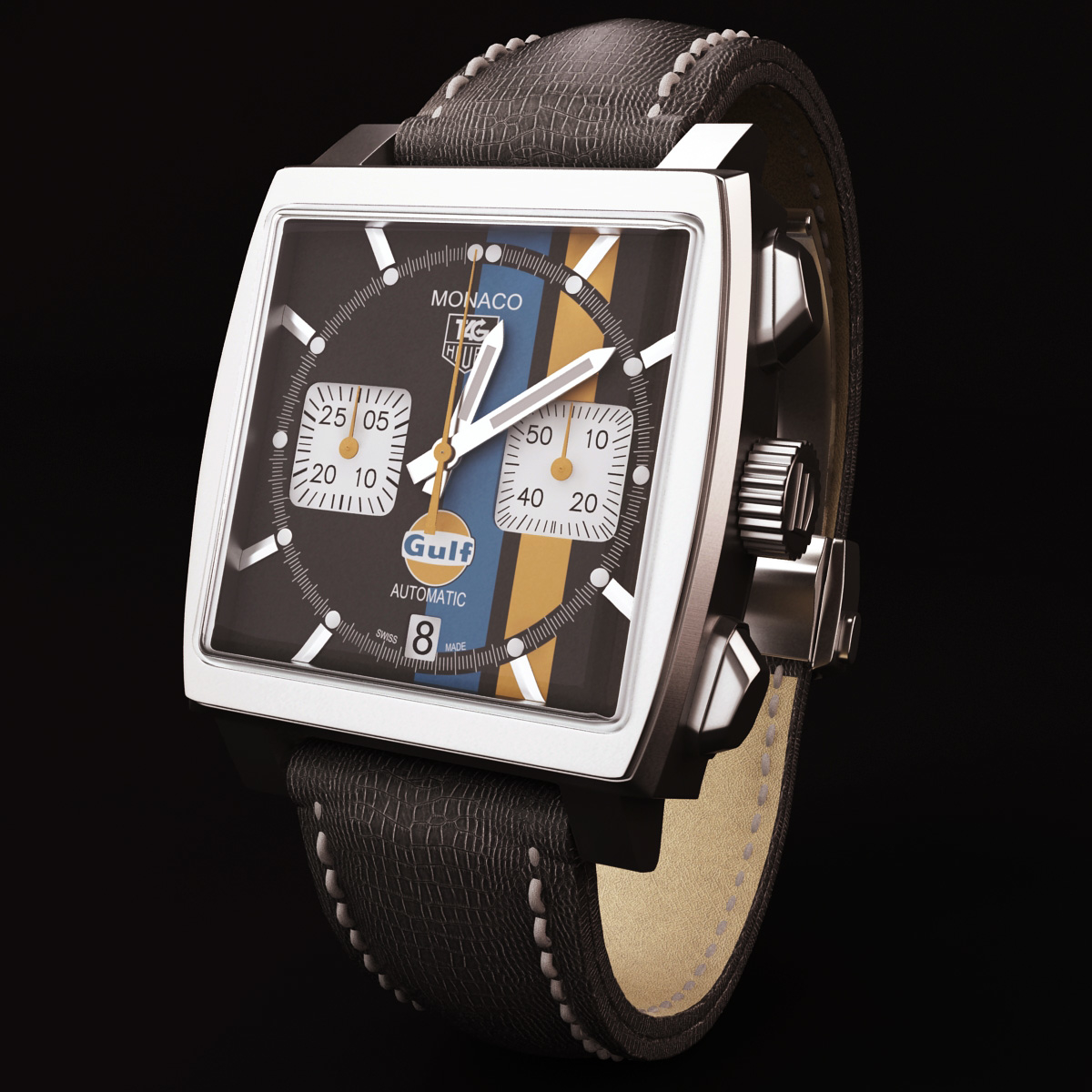 3d watch monaco