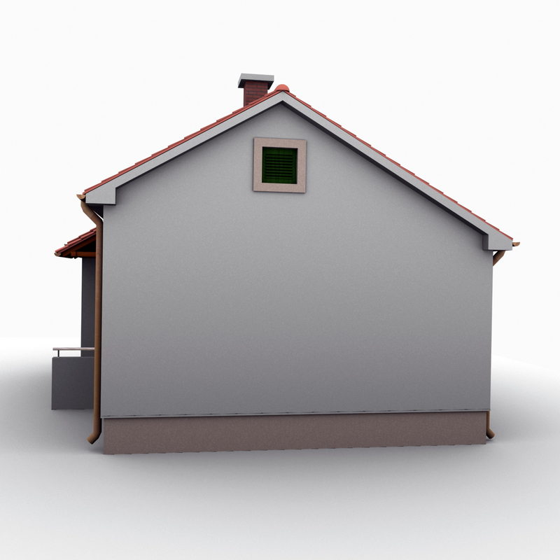 house roof 3d model