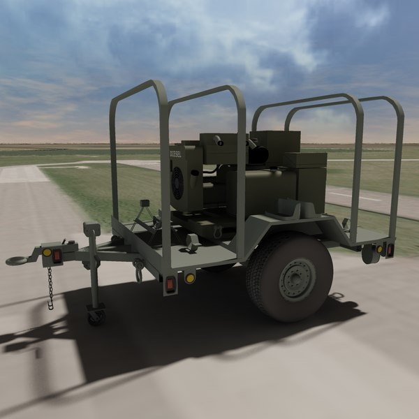 military libby 60 hz 3d model