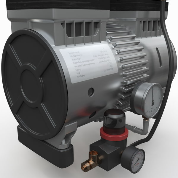 air compressor 3 3d max