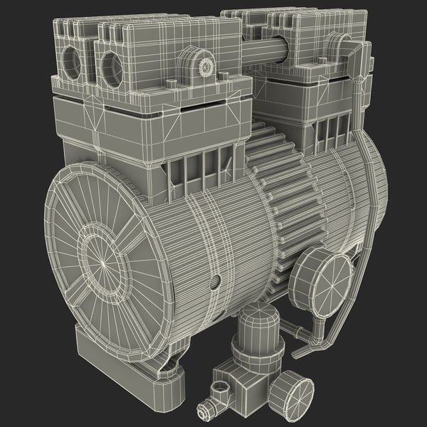air compressor 3 3d max