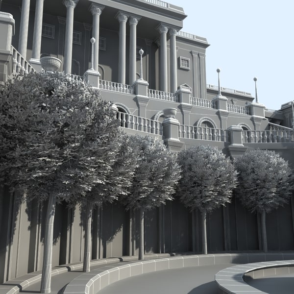 3d capitol washington model