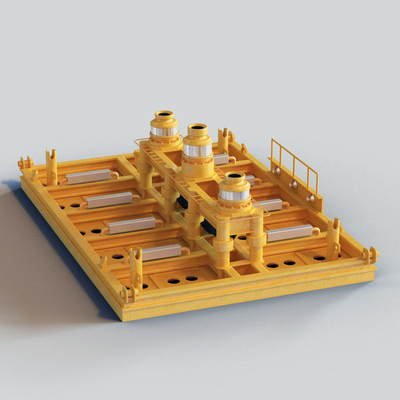 3d subsea 3 hub sled