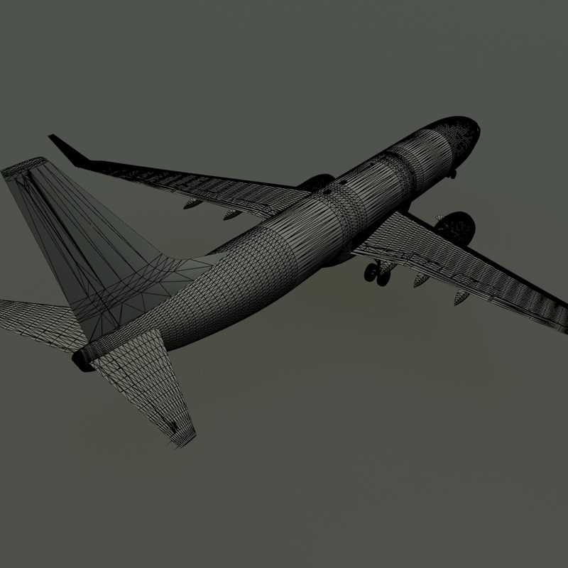 b 737-800 3d c4d