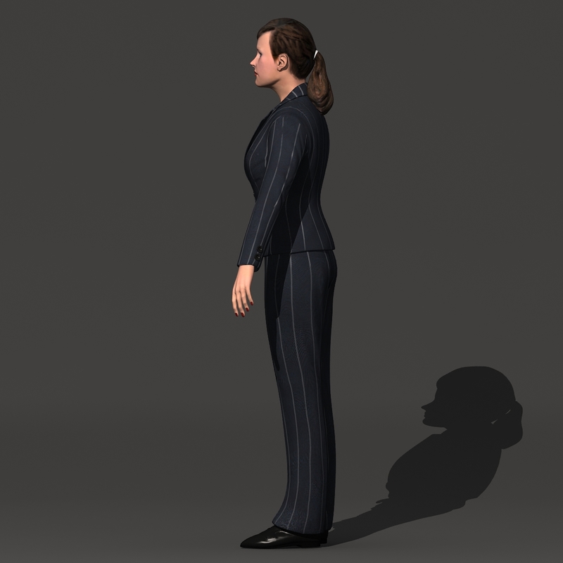 3ds max resolution human female