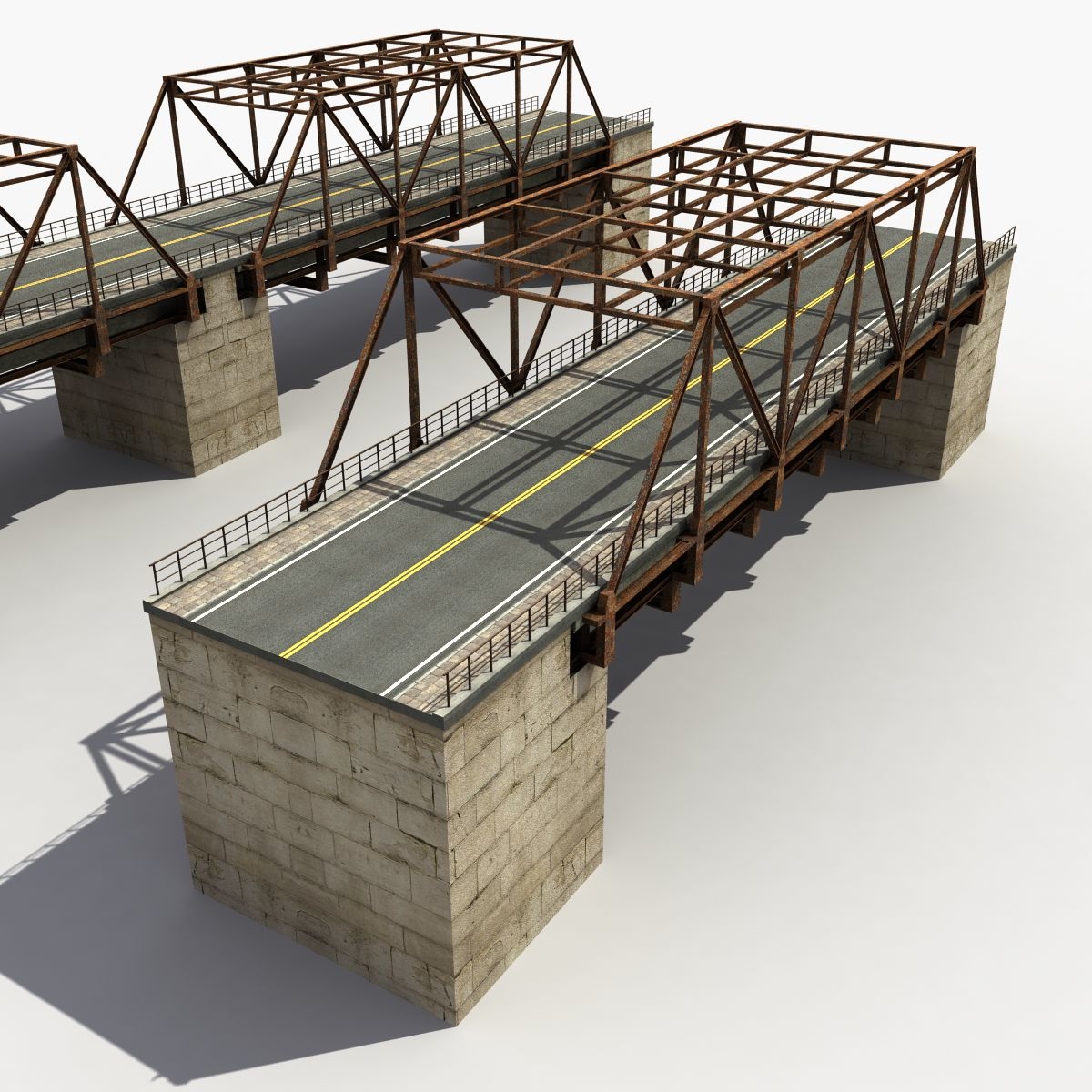 bridge road 3d model