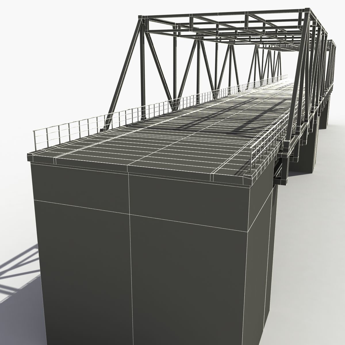 bridge road 3d model