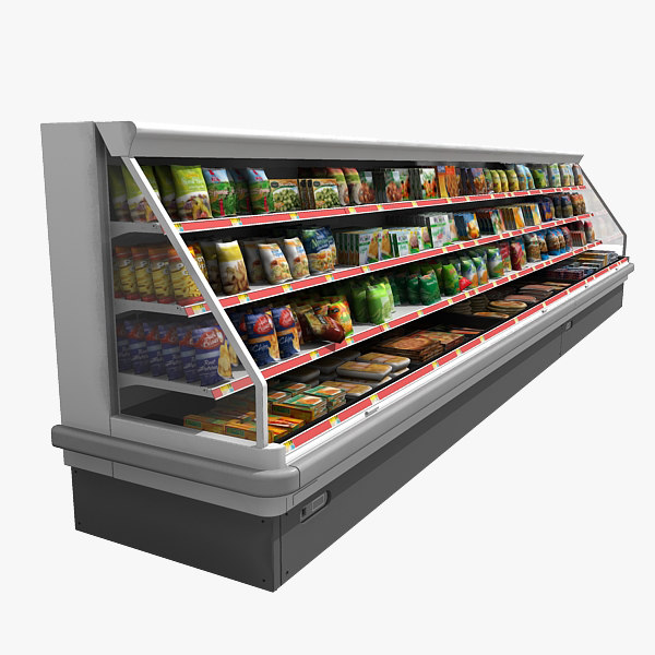 chips shelf 3d max