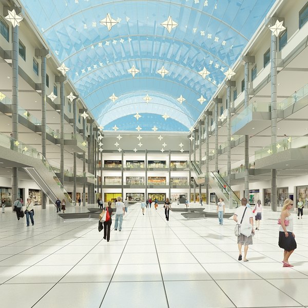 3D Mall Models | TurboSquid