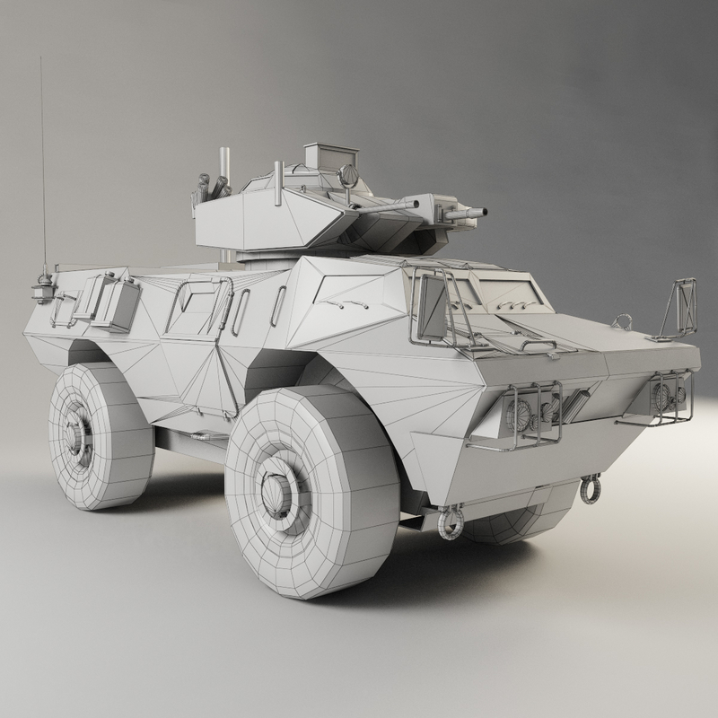 3d m1117 guardian model