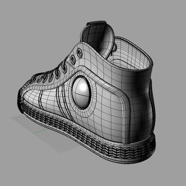 fashion shoe 3d model