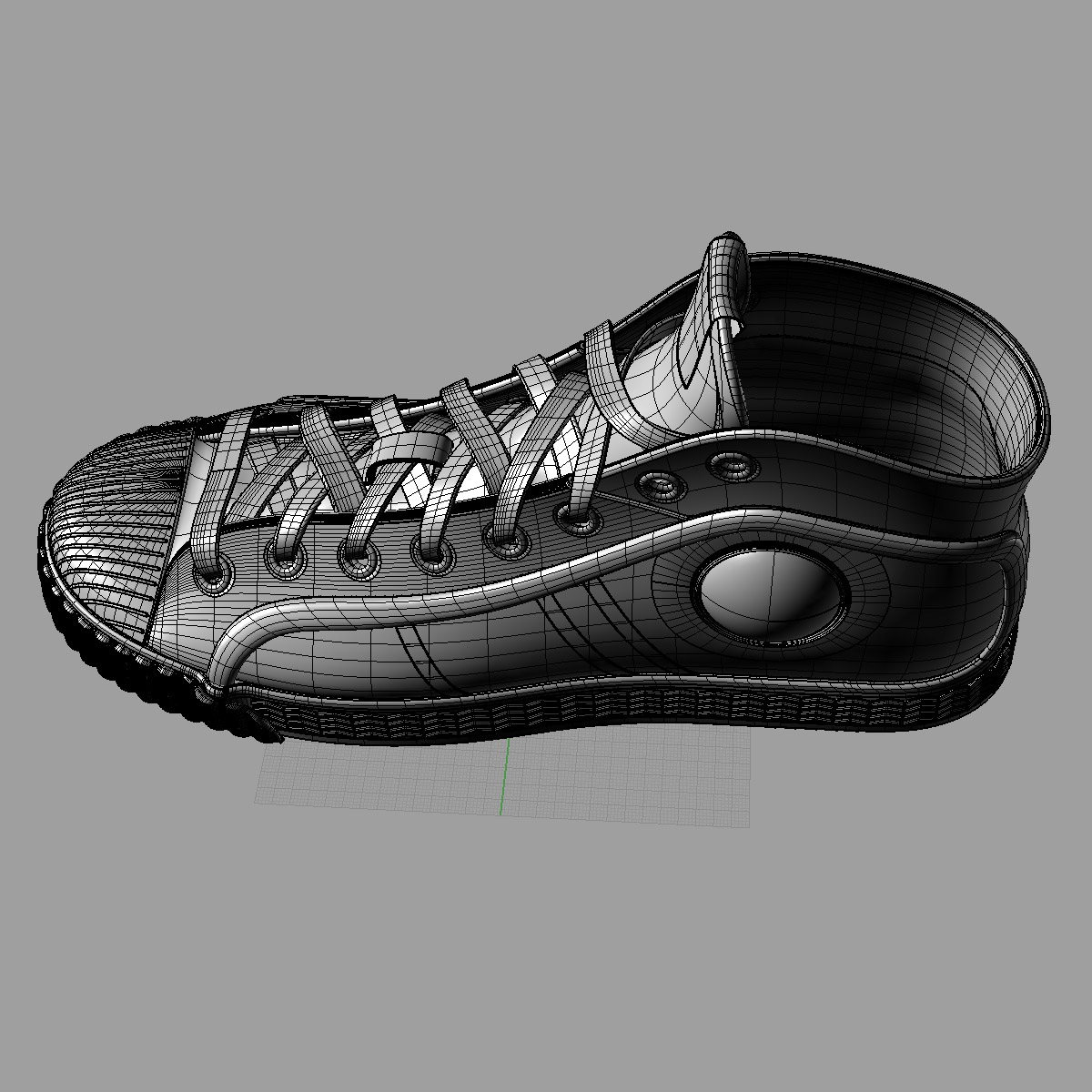 fashion shoe 3d model