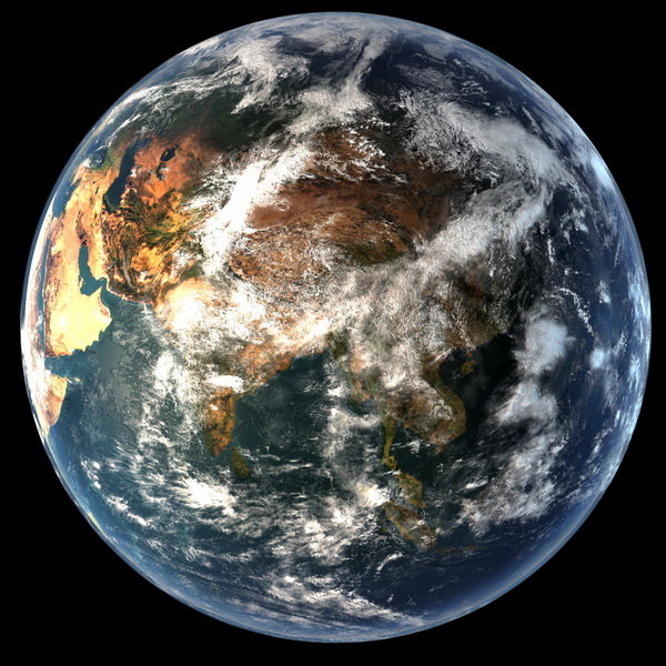3d model planet earth