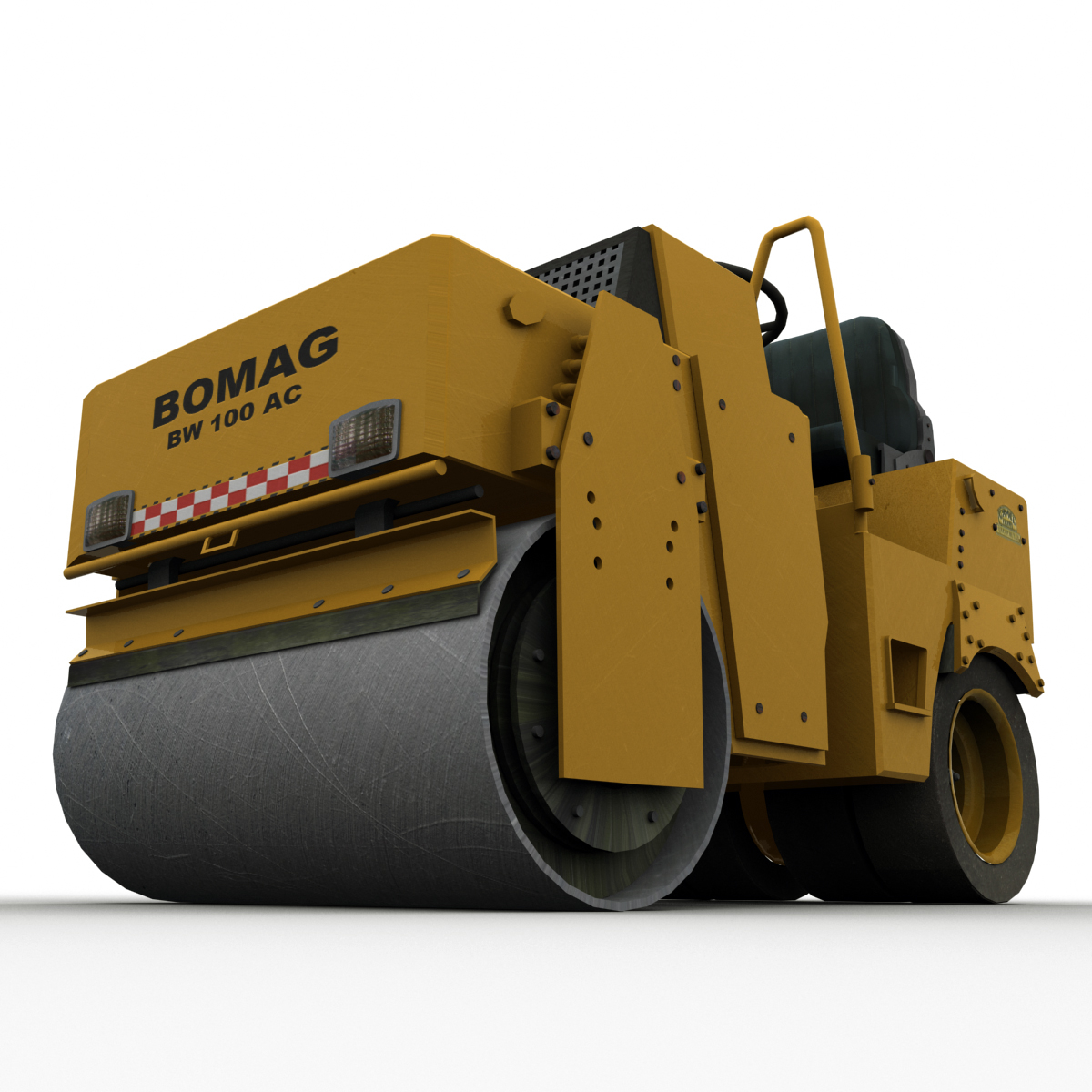 3d steamroller building construction