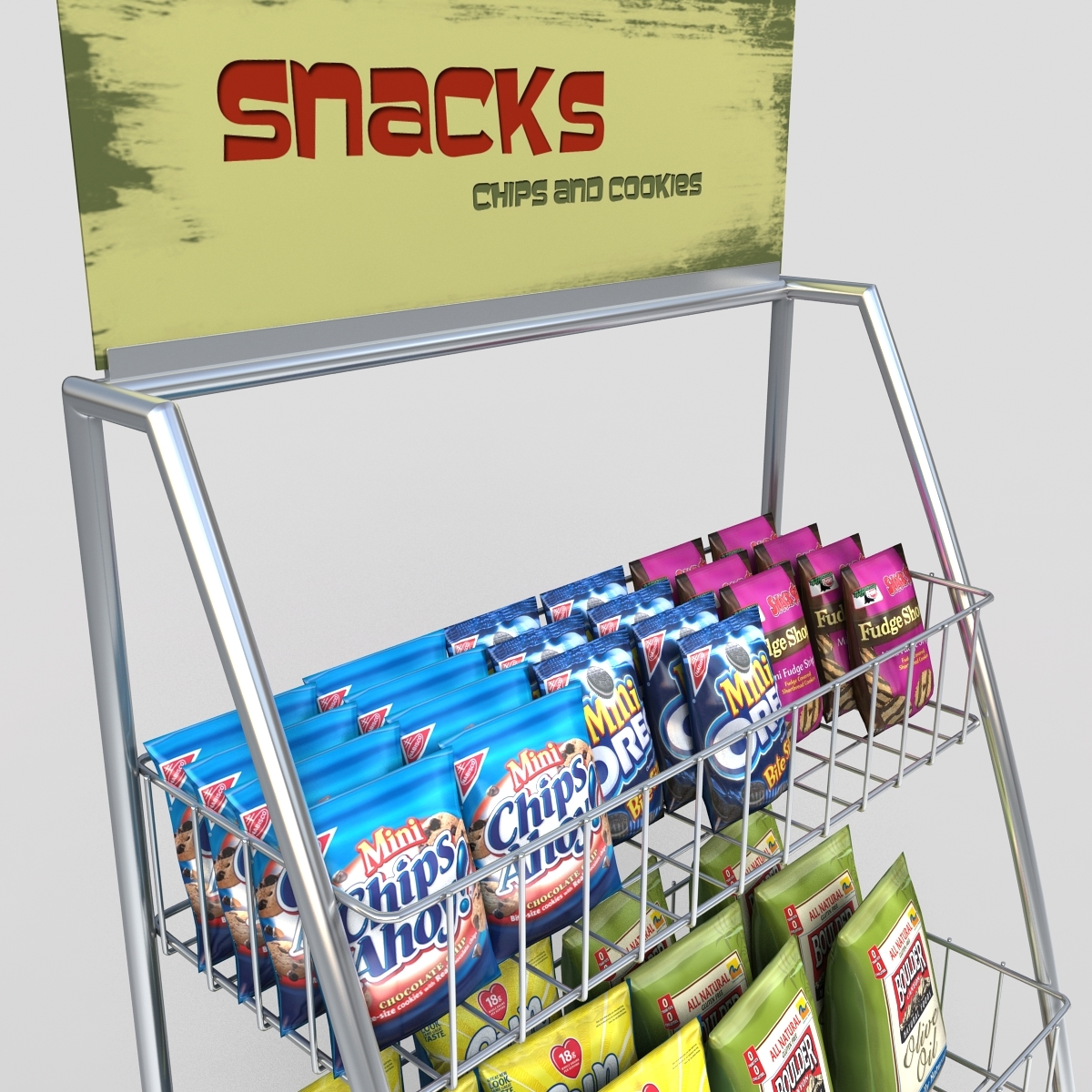 3d model chip display