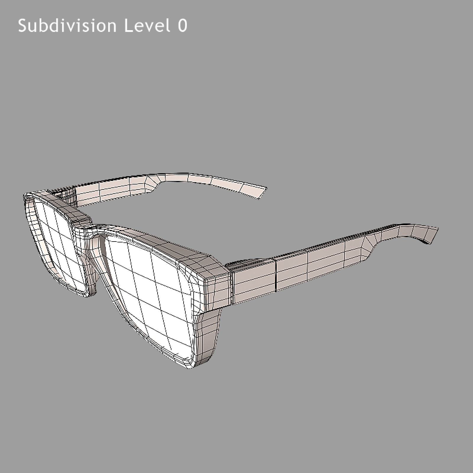 3d model eyeglasses