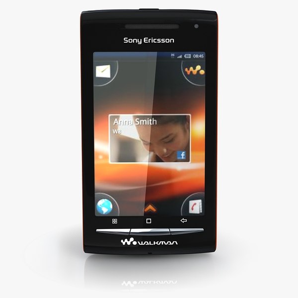 3d sony ericsson w8 model