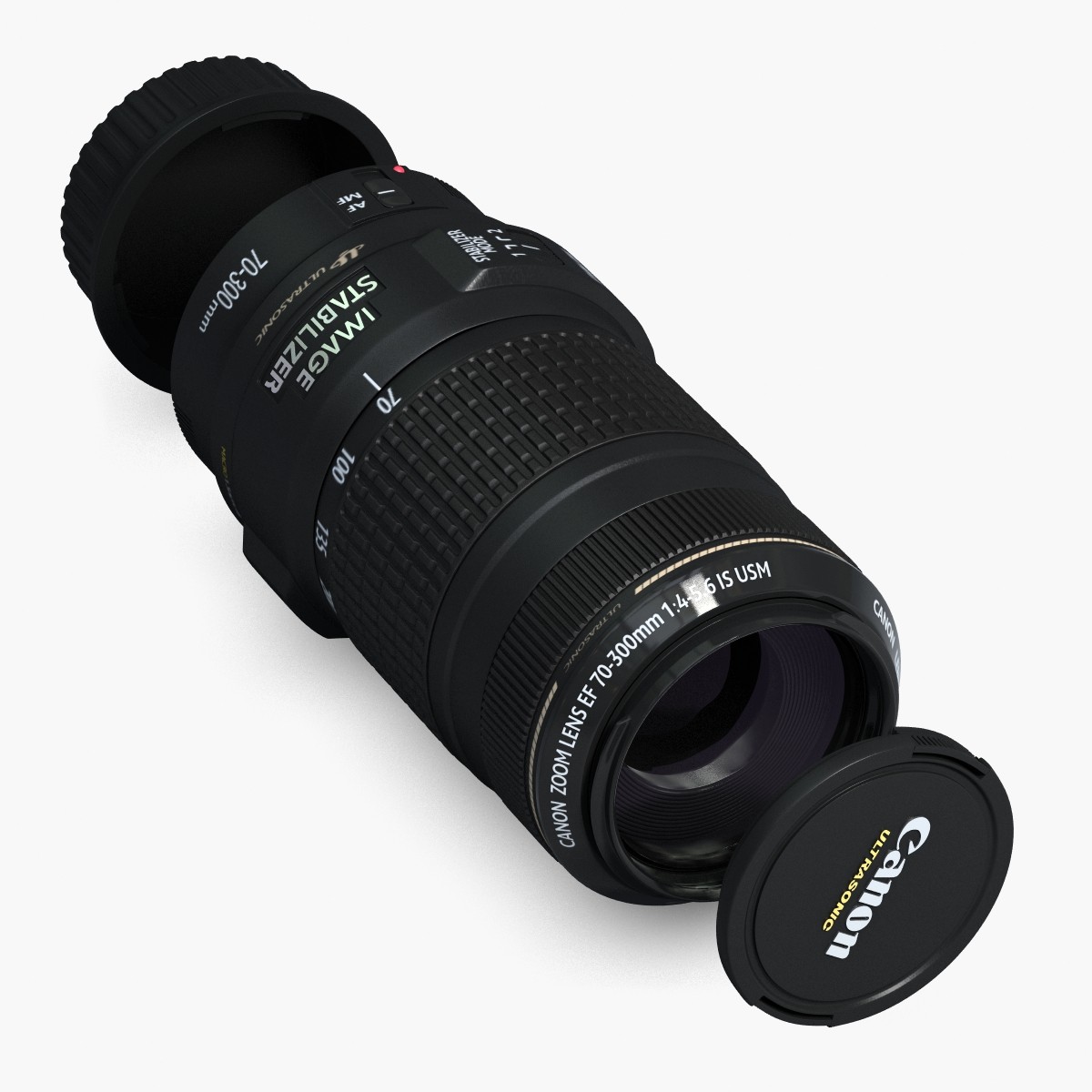 3d 3ds lens canon ef object