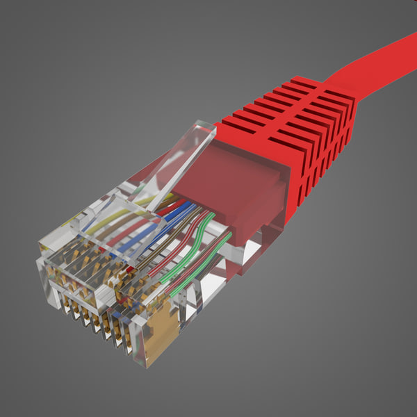 3d model cable wired