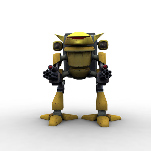 3d mech model