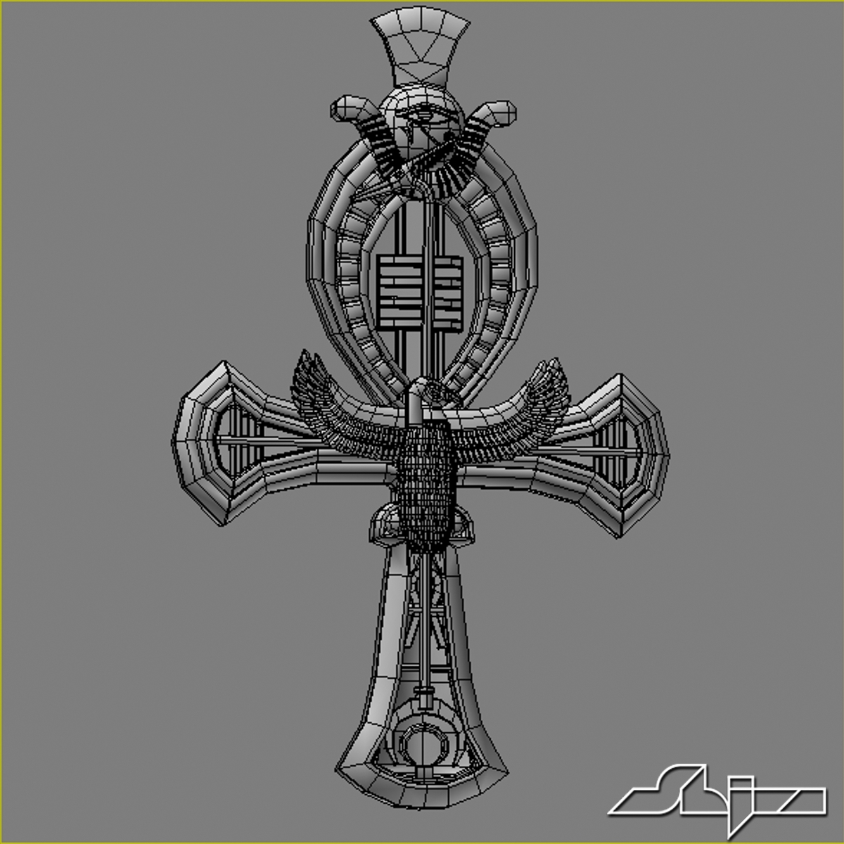 ankh key life 3d 3ds