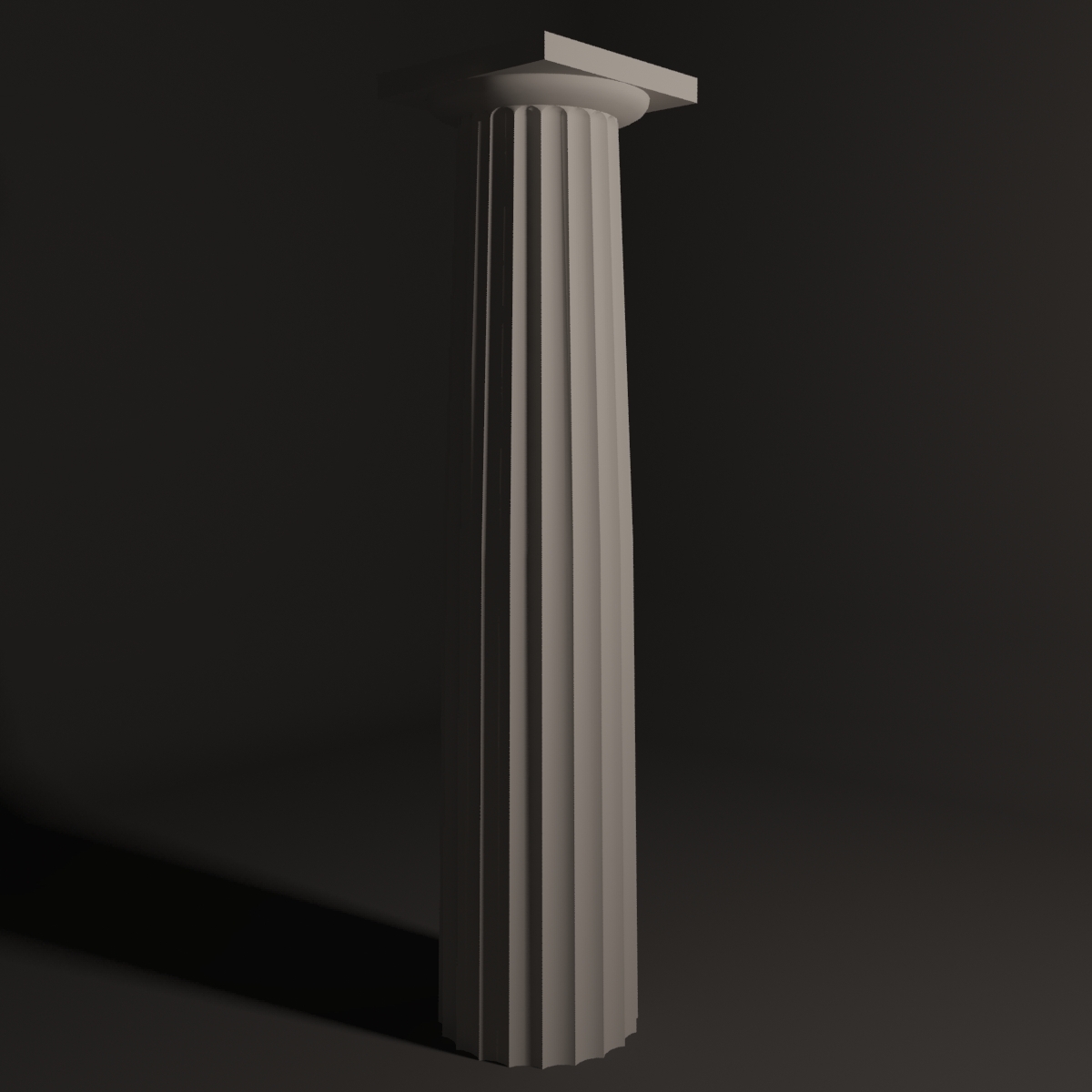 3d doric column model