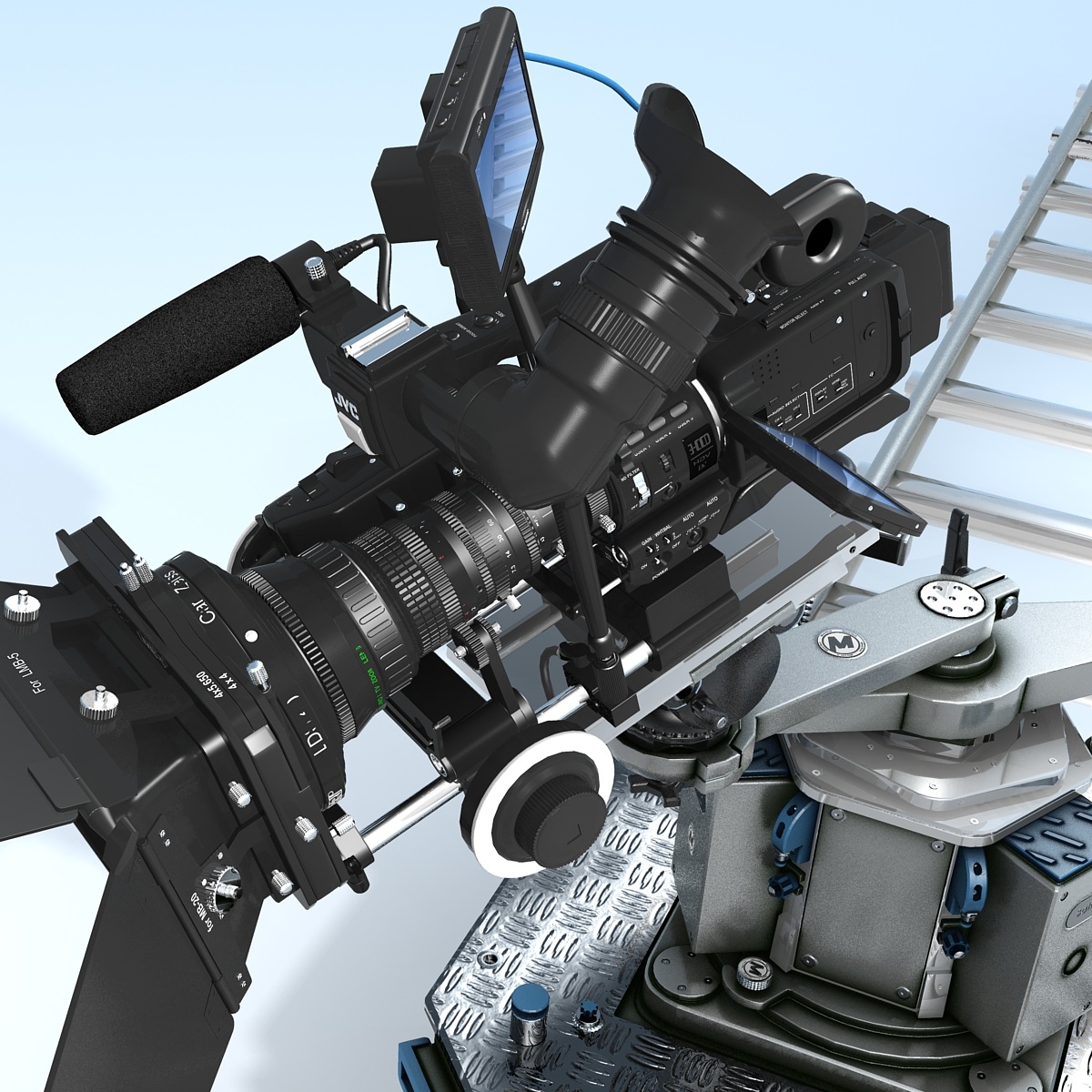 camcorder jvc gy-hd110u magnum obj