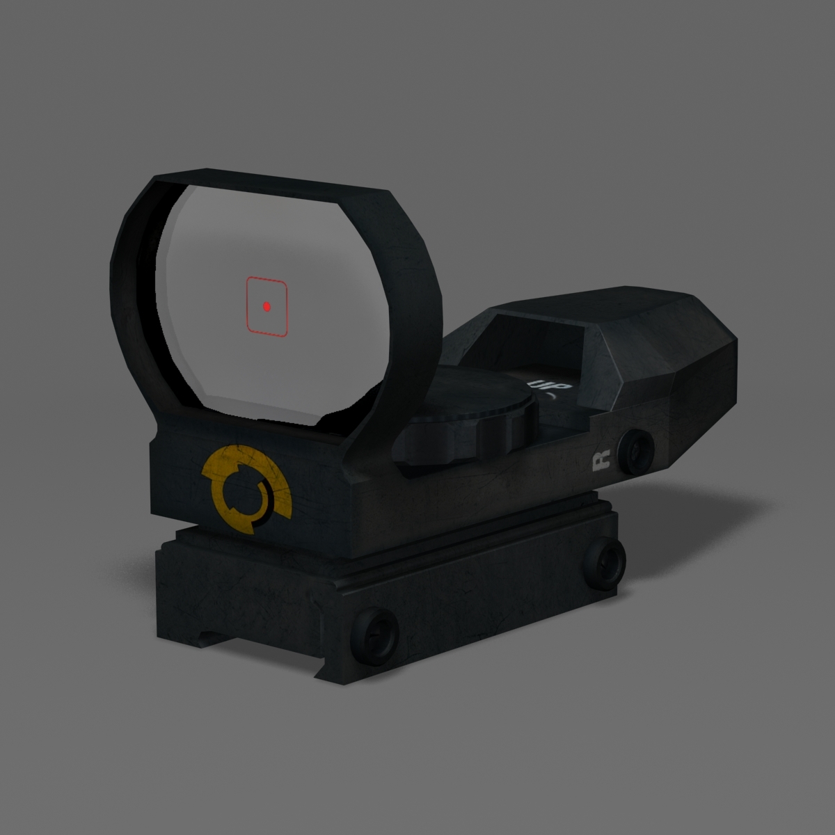 Optical Collimator 3d Model