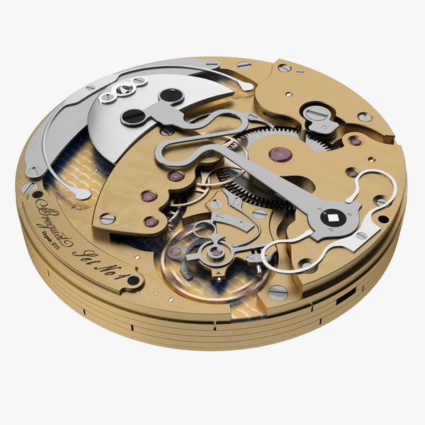 Watch Movement 3D Models for Download | TurboSquid