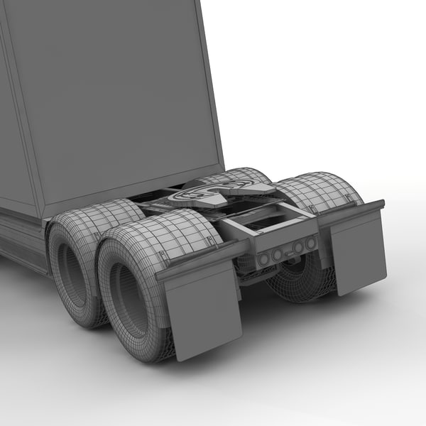 3d freightliner argosy truck model