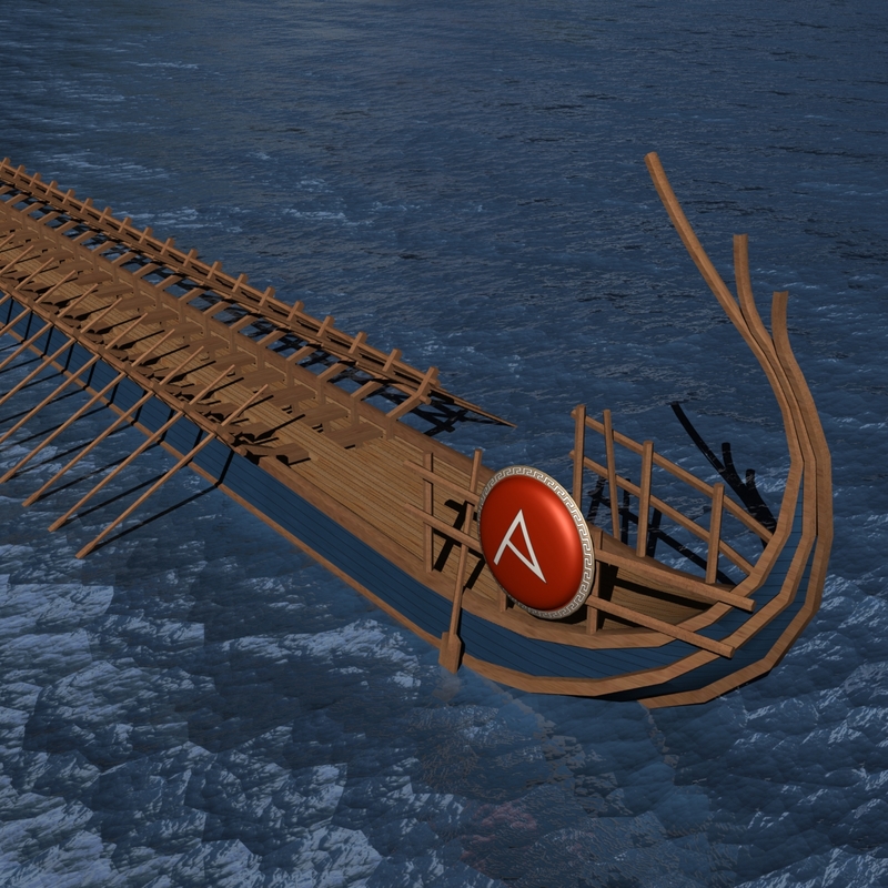 obj penteconter monoreme