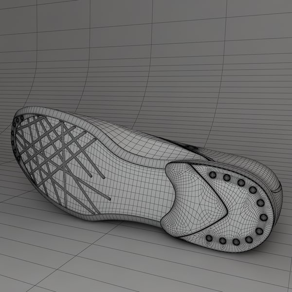 3d model bata shoes crocodile