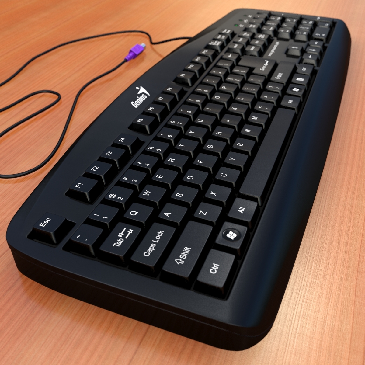 keyboard genius kb-110 keys 3d 3ds