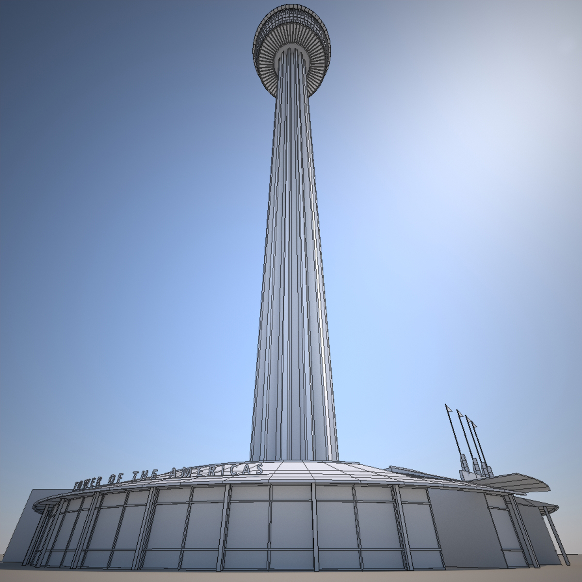 tower americas san antonio 3ds