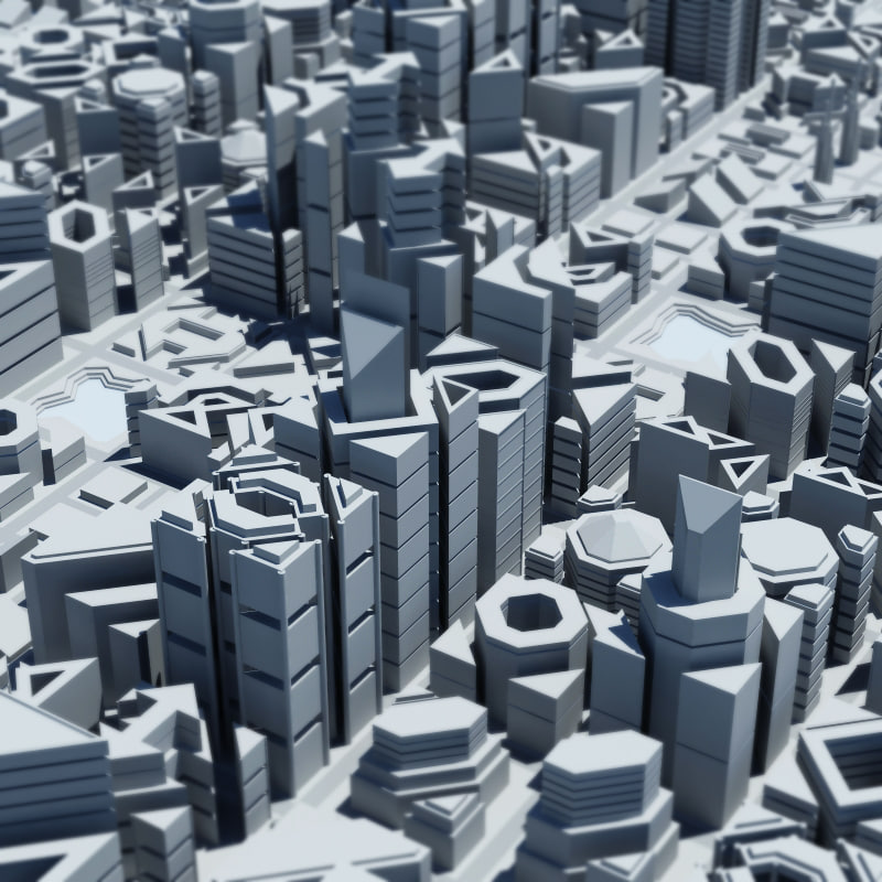 3d city geometric model