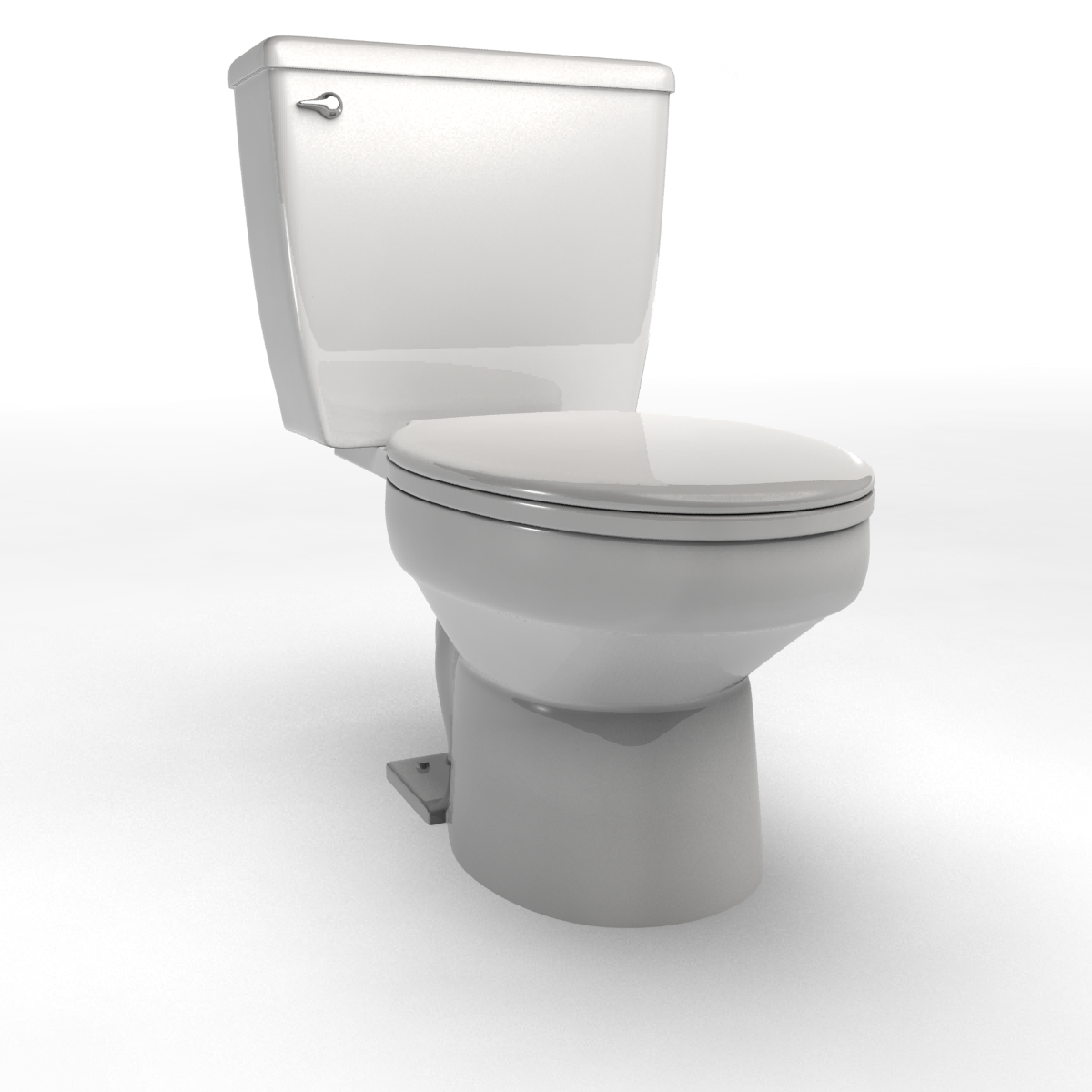 toilet realistic 3d model