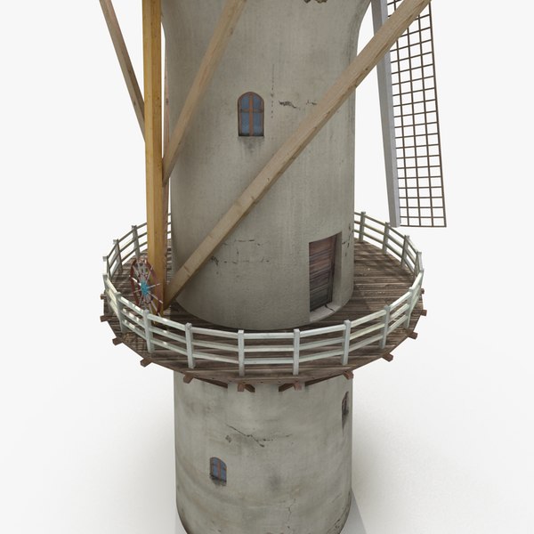 Moinho de vento Modelo 3D - TurboSquid 625218